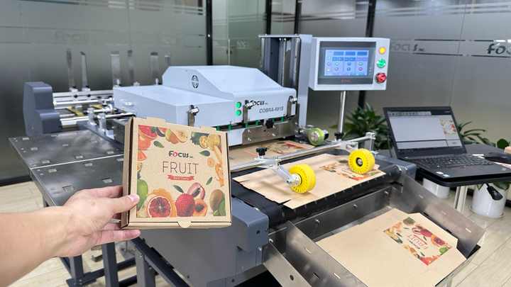 Multifunctional Single Pass Printer for Corrugated Cardboard