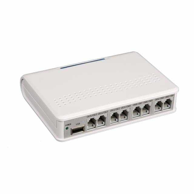 16 Ports Analog PC Base Telephone Call recorder USB Analog Line ...