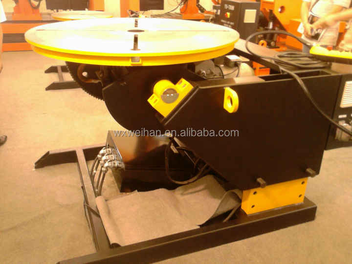Kippdrehtisch - Tilting Welding Table for Pipe Production