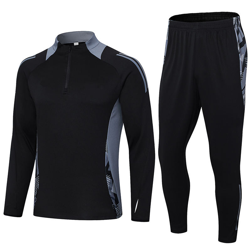 New Season Soccer Tracksuits Half Zip Jacket Button-up Nylon Womens ...