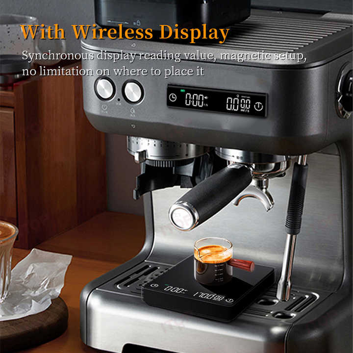 Mini Digital Pocket Scale Small Coffee Scale Timer Espresso Portable ...