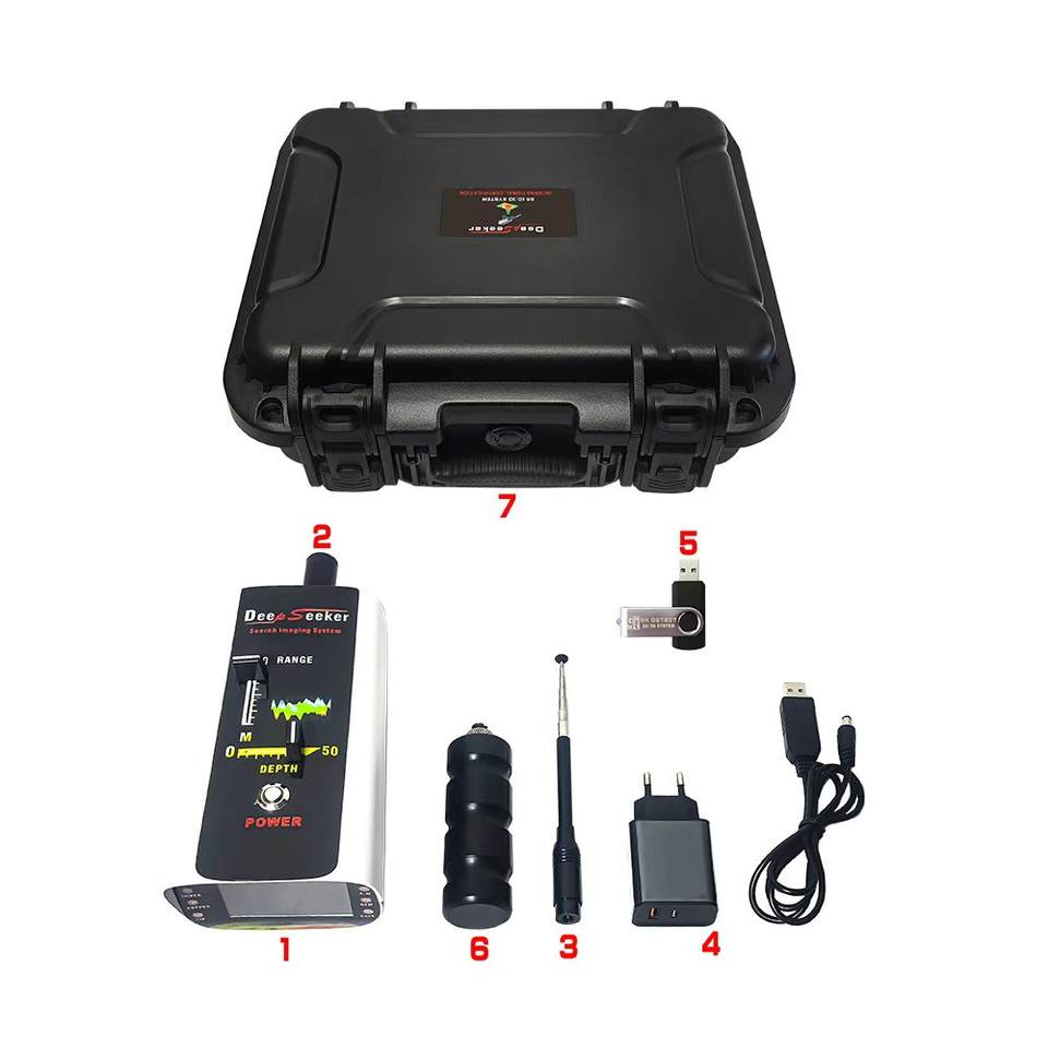GR Deep Seeker - Advanced Metal Detector for Treasure Hunting