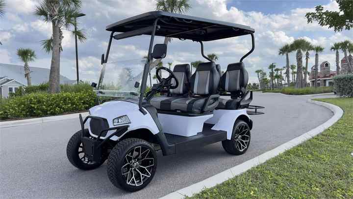 Street Legal LSV Low Speed Vehicle, Electric Custom Golf Cart 4 Seat ...