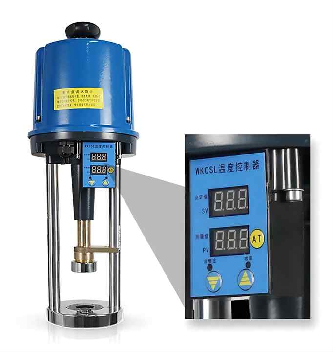 COVNA Electric Steam Temperature Control Valve Self-controlled ...