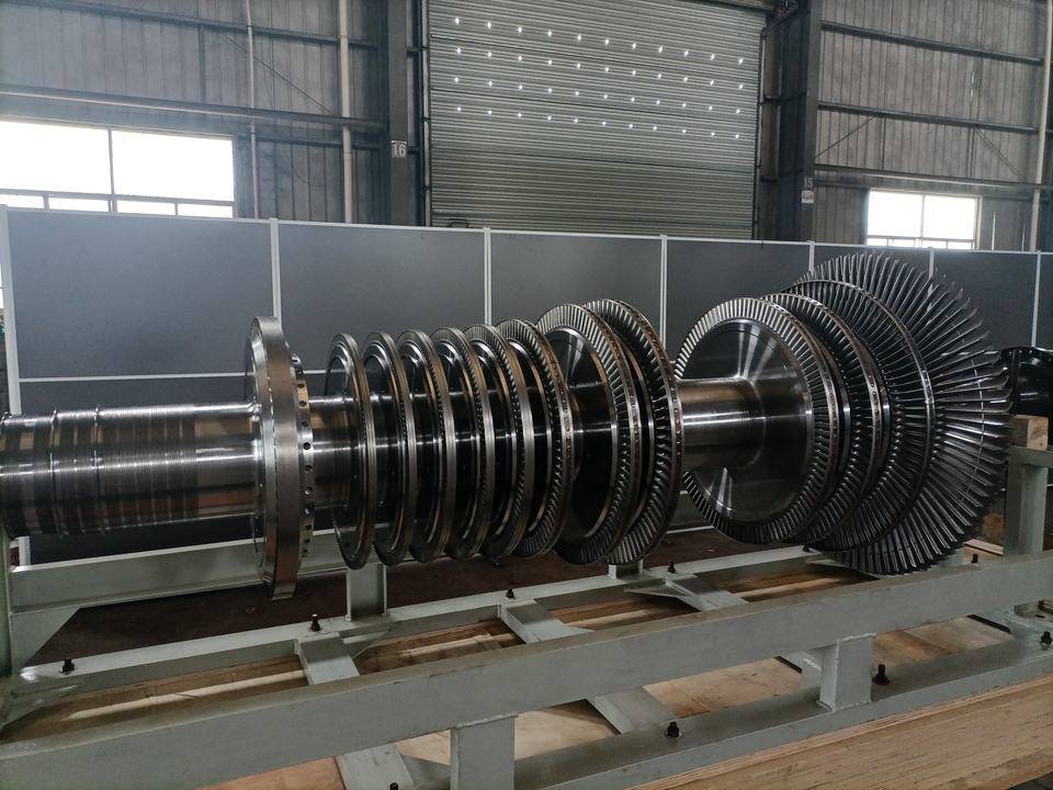 High-Accuracy Coal-Fired Steam Turbine Rotor Module for Generator ...