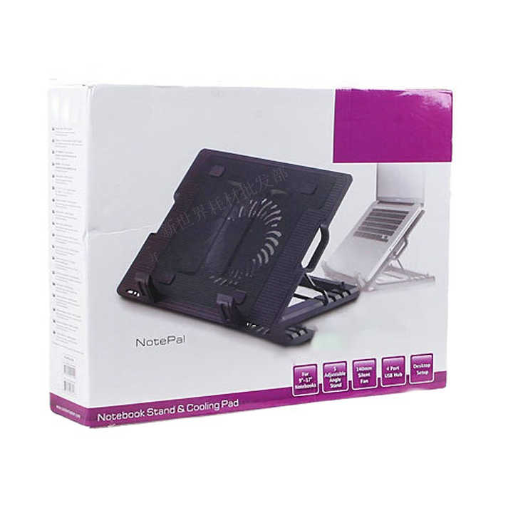 Factory Wholesale M25 Laptop Cooling Base With Single Fan and Bracket ...