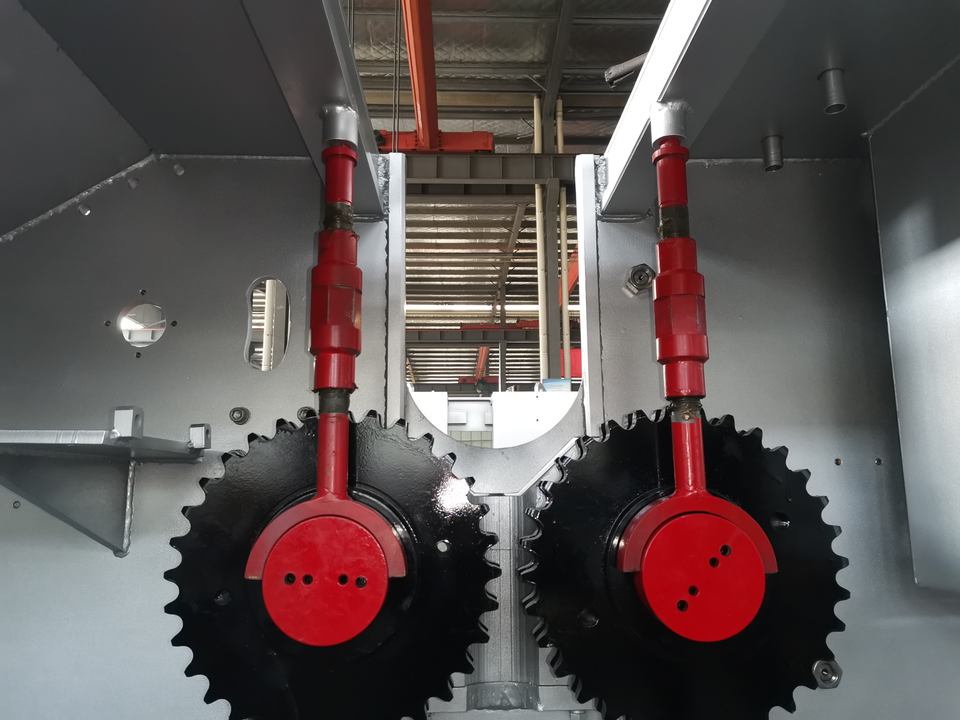 3200mm Three Rollers through Feed Samming Machine for Cow, Pig Hides