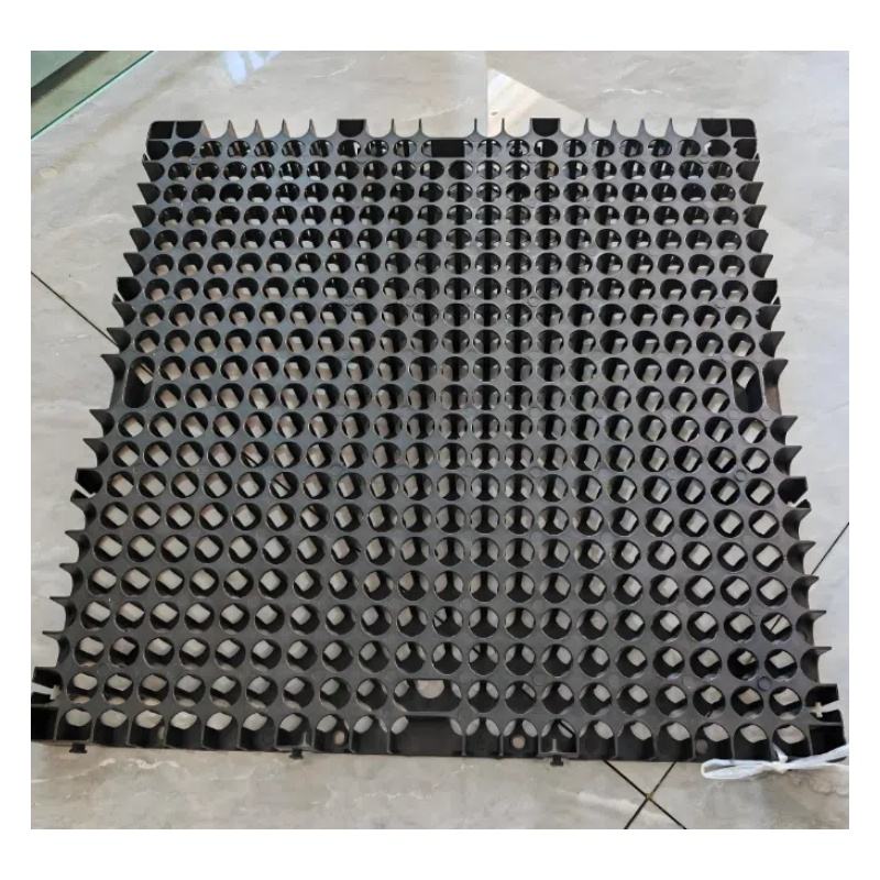 Honeycomb Drainage Cell Installed Under Nonwoven Fabric for Rainwater ...