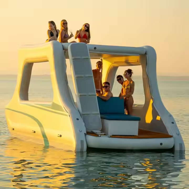 Hot Selling New Series in Vogue Electric Inflatable House Yacht ...