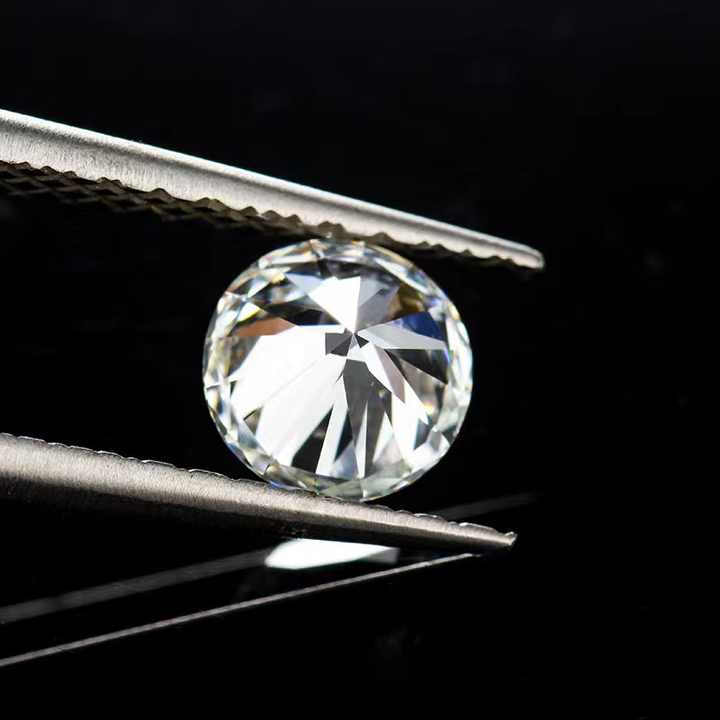 Synthetic Round Diamond Cutting White DEF VVS Laboratory Grown Loose ...