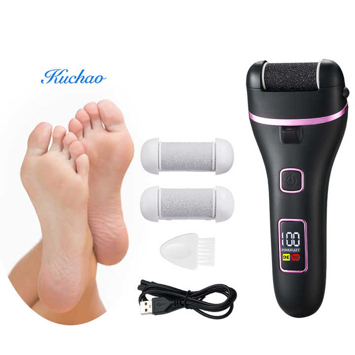 Hot Sale Rechargeable Waterproof Electric Foot Grinder Foot Hard Skin ...