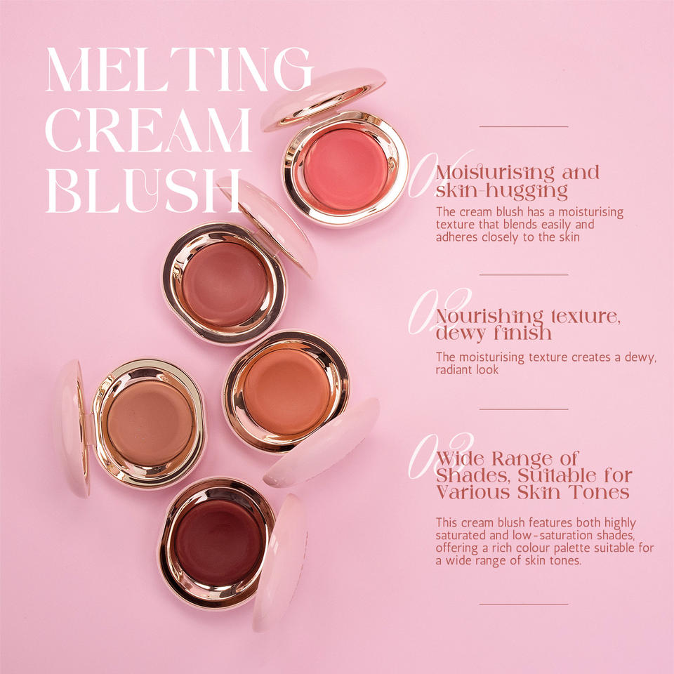 Customize Creamy Makeup Blush Cheeks Personalized Face Tint Blusher ...