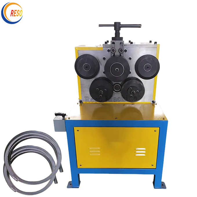 Bending Machine for Stainless Steel Exhaust Pipe Angle Channel Coiling ...