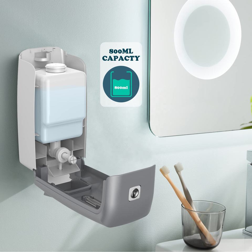 Wall Mounted Hand Sanitizer Dispenser - 800ml Capacity