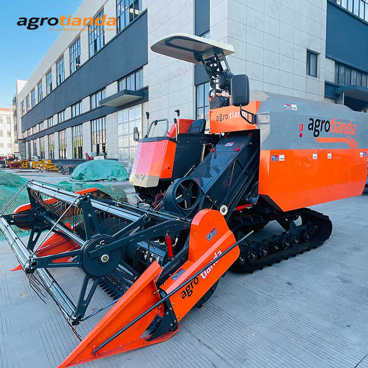 Agricultural Machine Chinese Combine Harvester High Quality 88/102/112 ...