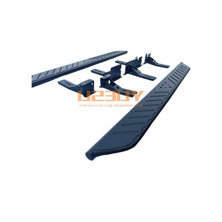 Universal Side Steps for Tacoma Hilux F-150 Pickup Trucks Carbon Steel ...