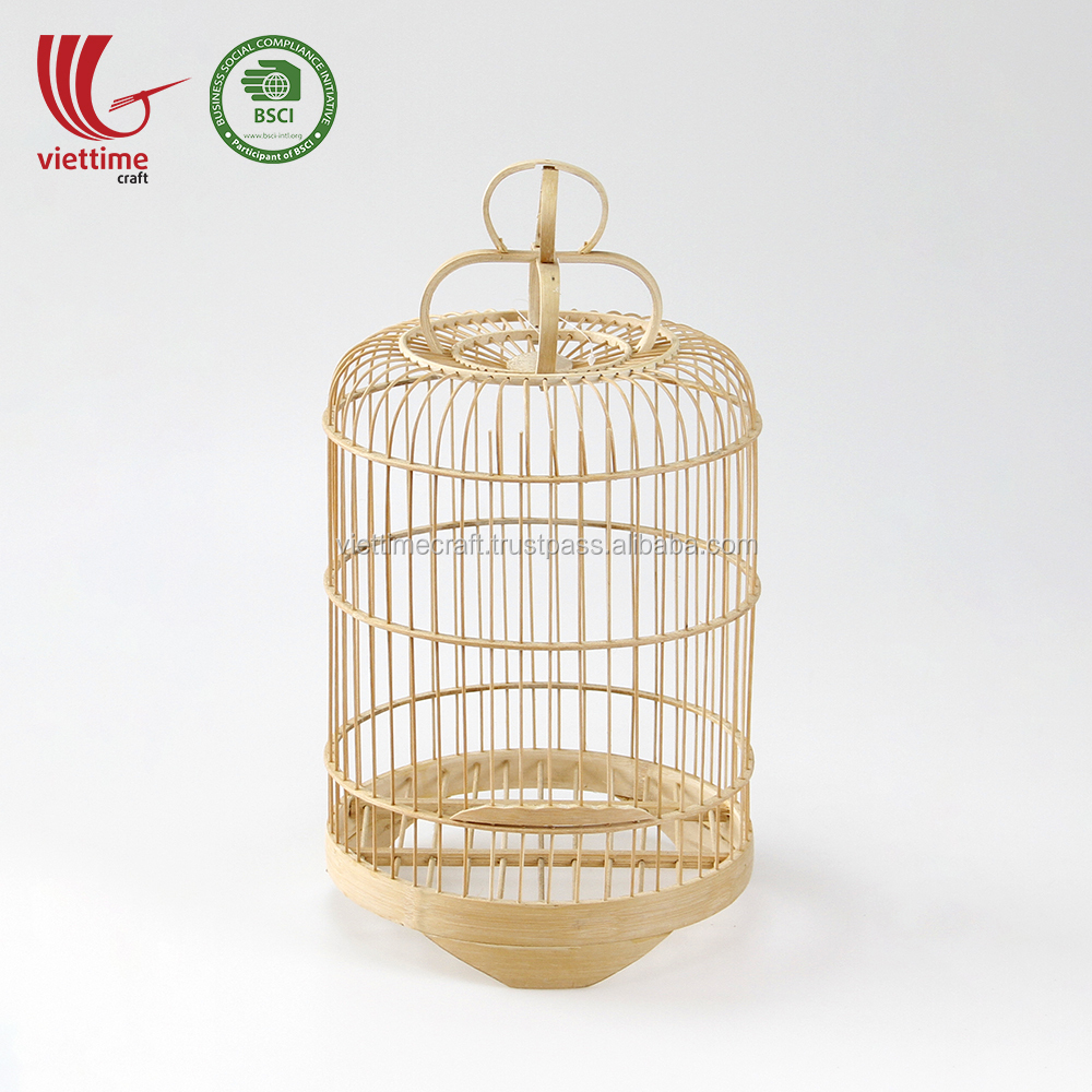 Bamboo Bird Cage - Handmade Eco-Friendly Design 2025