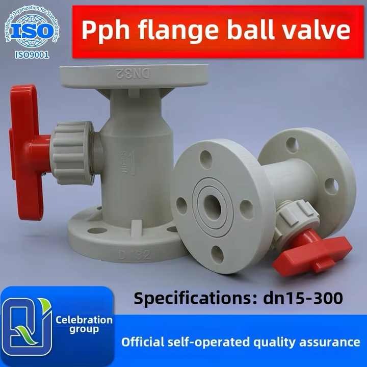 JIQING Thermoplastic PPH Full Port and Twin Union Plastic Ball Valves ...