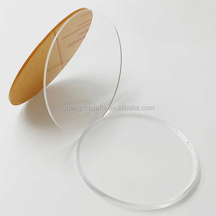Clear Acrylic Figure Stand Disc - Modern Display Solution