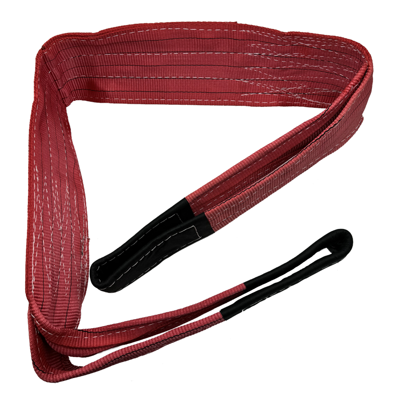 WLL 5-tons 150mm 2M High Tenacity Polyester Flat Eye Woven Webbing ...