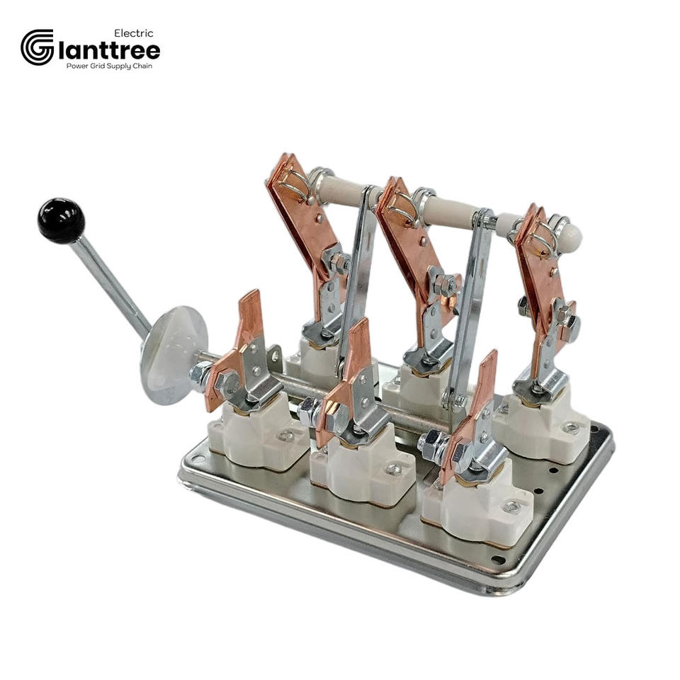 GIANTTREE Low Voltage 3P Side Handle Knife Switch, 250 - 600A, Load ...