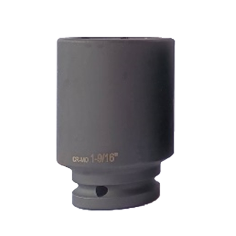 35 Piece Kit Deep Air Impact King Metric 1/2" Wrench Sae Drive Powerfix ...