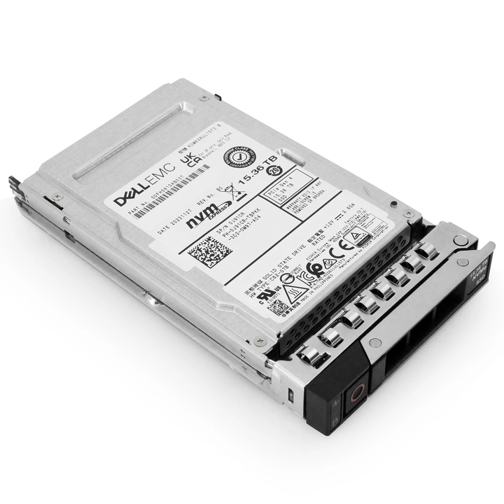 For DELL EMC 0J91CR 15.36TB PCIe Gen 4 U.3 NVMe 2.5" G14/15/16 SSD Hard ...
