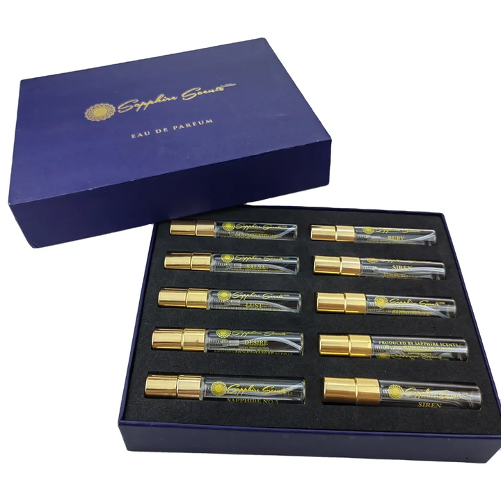 Luxury Custom Wood Paper Packaging for 3ml to 12ml Oud Oil