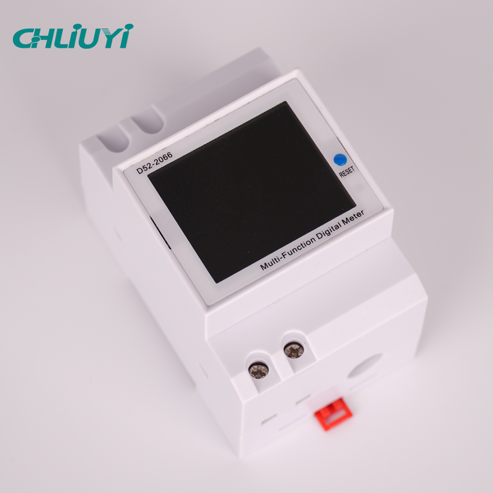 LIUYI 6IN1 Din Rail AC Monitor 110V 220V Electric Energy Frequency ...