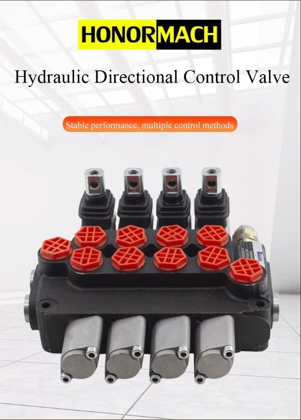 Manual Sectional Spool Hydraulic Valve DCV Series Spool Hydraulic ...
