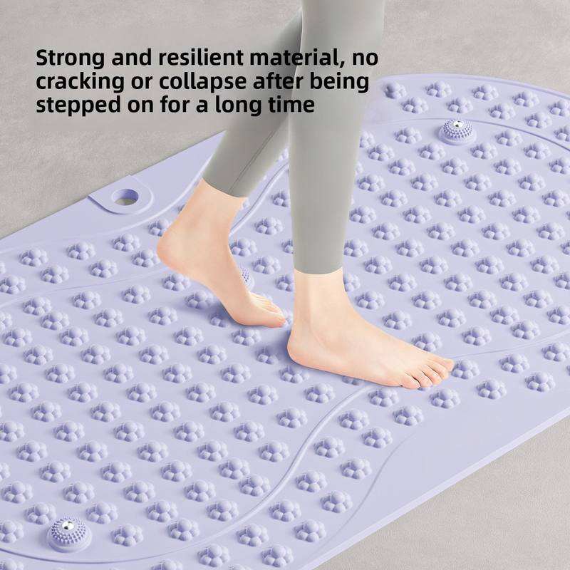 Thickened TPE Acupressure Mat Soft Gel Liquid Pressure Magnetic Massage ...