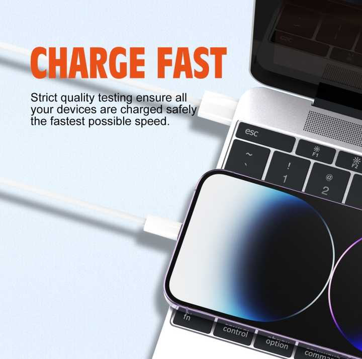 LDNIO LS891 USB Shielded Fast Charger - 1M Data Cable
