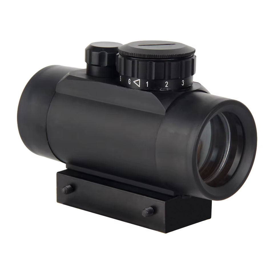 YINGJI Red Green Dot Sight 1X40 Plastic Body Red Dot Sight Red Green ...