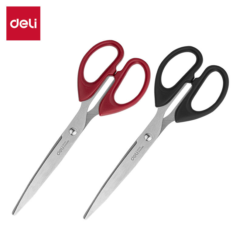 Deli EM610 Offical Scissors, Student Stationery, Paper-cutting Knives ...