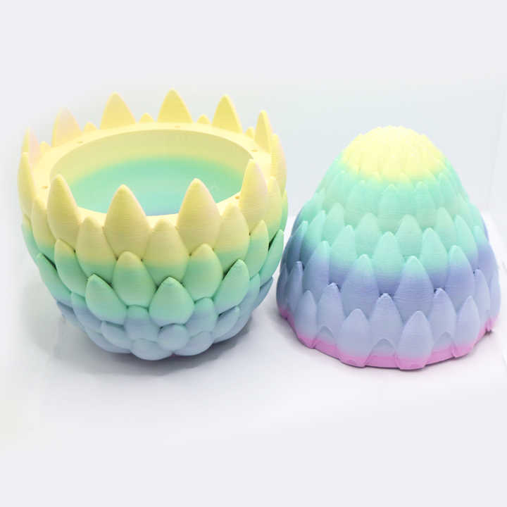 Professional Custom Multi-Color Dragon Egg 3D Toy PLA FDM 3D Printing ...