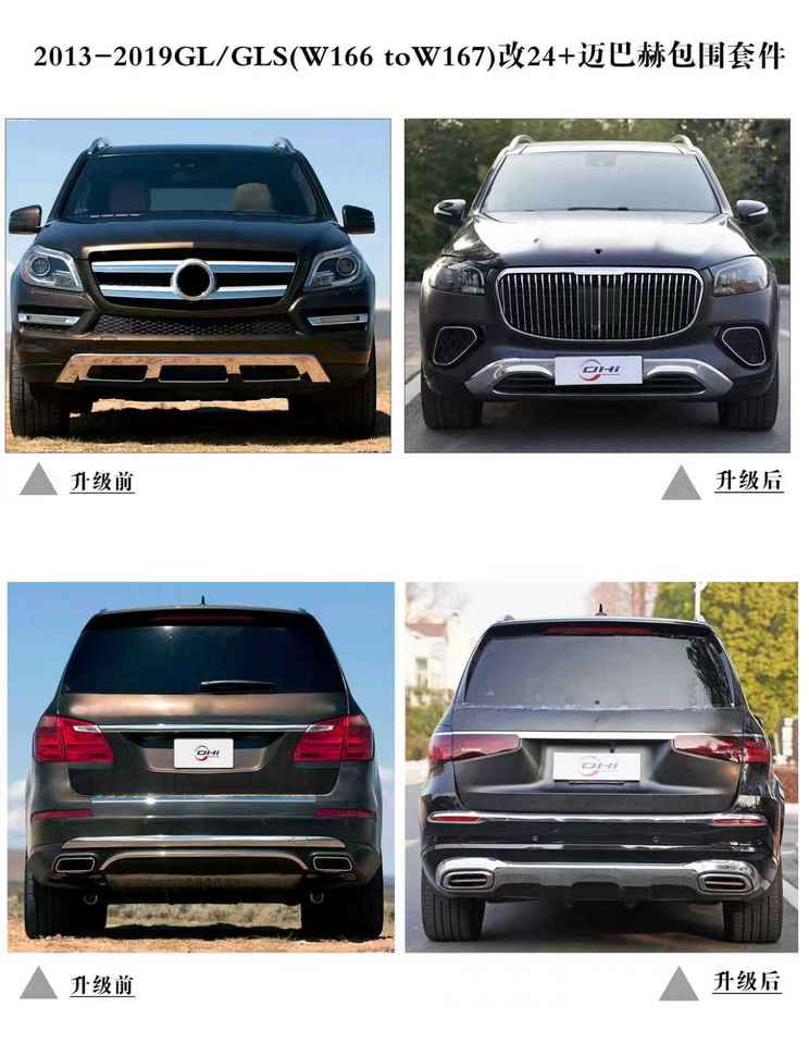 New Maybach Style Body Kit for Mercedes GLS - Full Conversion Package ...
