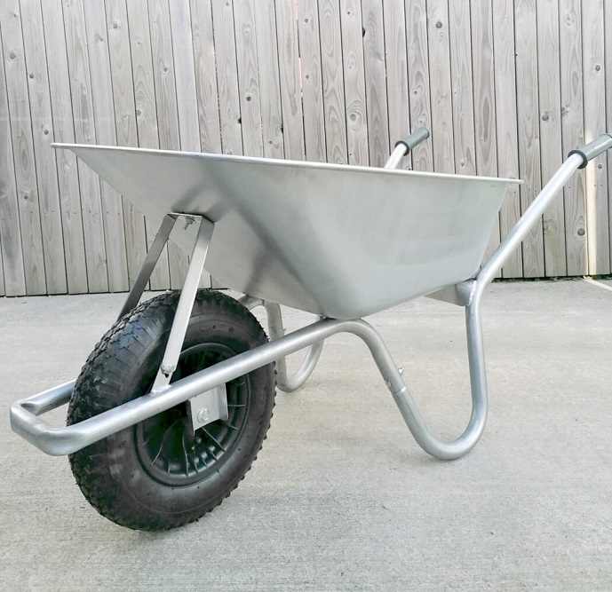 Heavy Duty 90L Steel Builders Wheelbarrow Designed for Everyday Use in ...