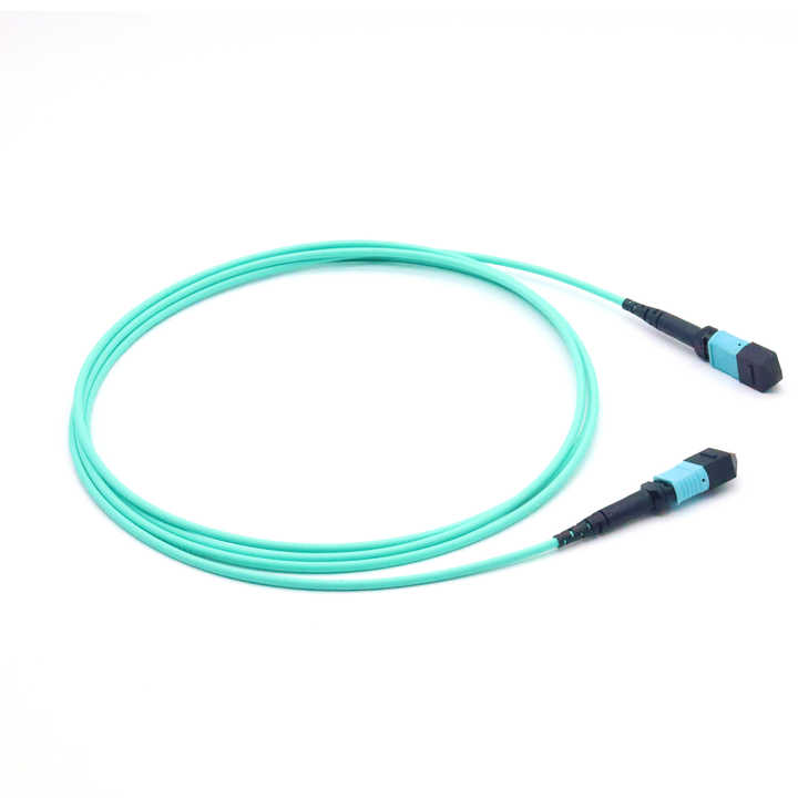 Multimode MPO/MTP Fiber Optic Patch Cord Cable High Performance Fiber ...