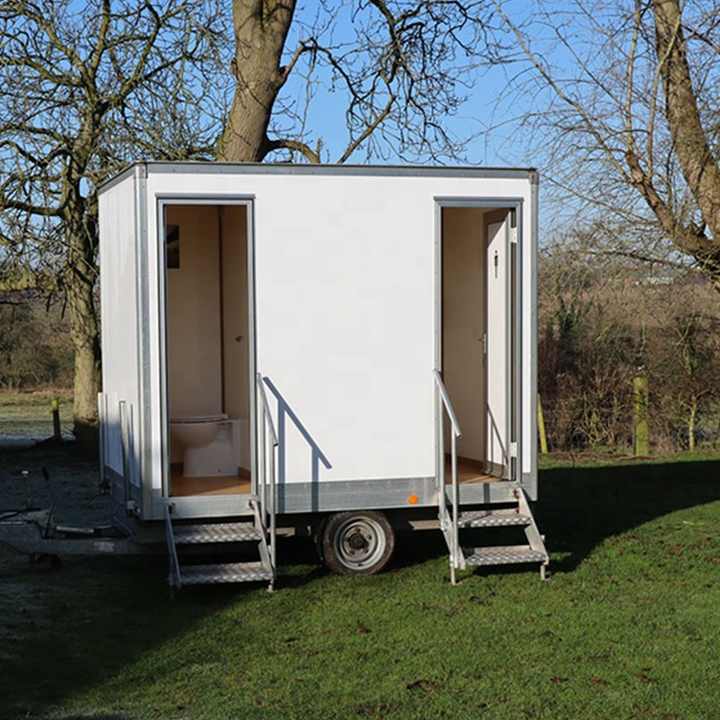 Mobile Portable Restroom Toilet Trailers - Durable & Customizable