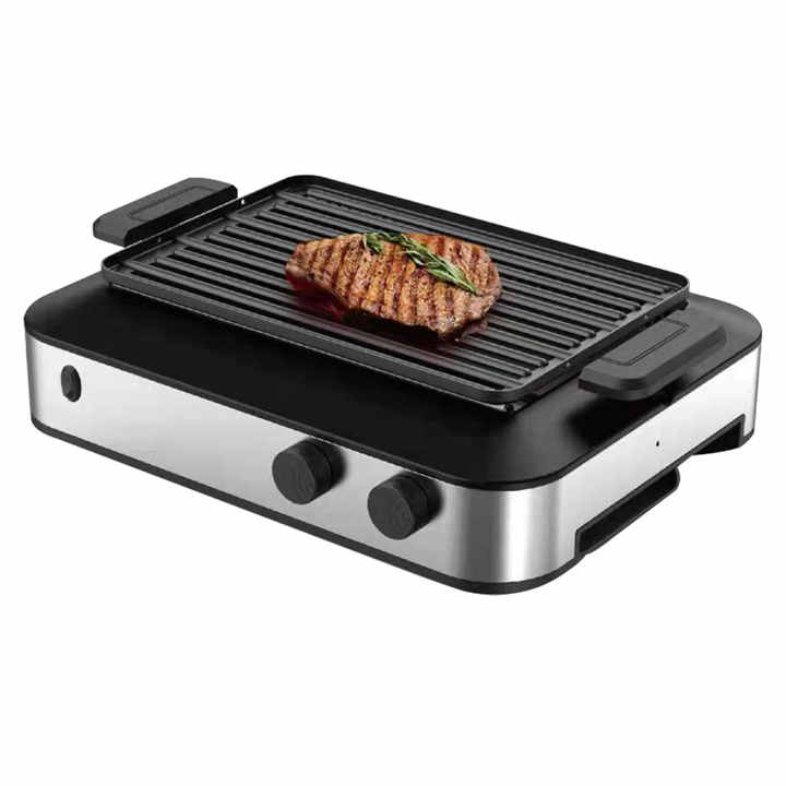 1600W Multi-Functional Portable Barbecue Grill BBQ Grill Non-stick ...