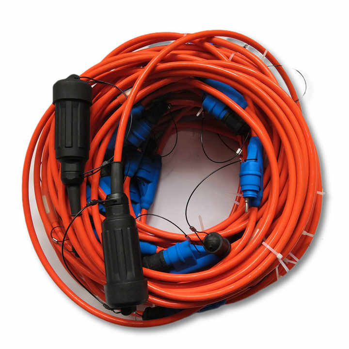 Seismic Cable 24 Channels - Reliable Geophone Connection