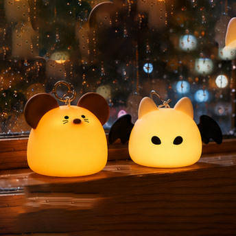 Mouse & Bat Silicone Night Light Set| Alibaba.com