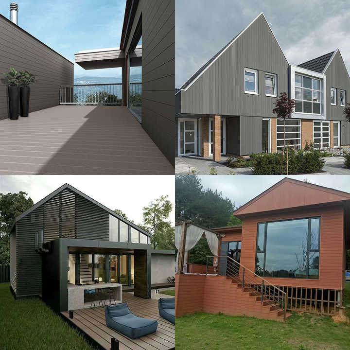 Outdoor Wall Panel Wpc Indoor Wall Cladding Exterior Cladding Siding ...