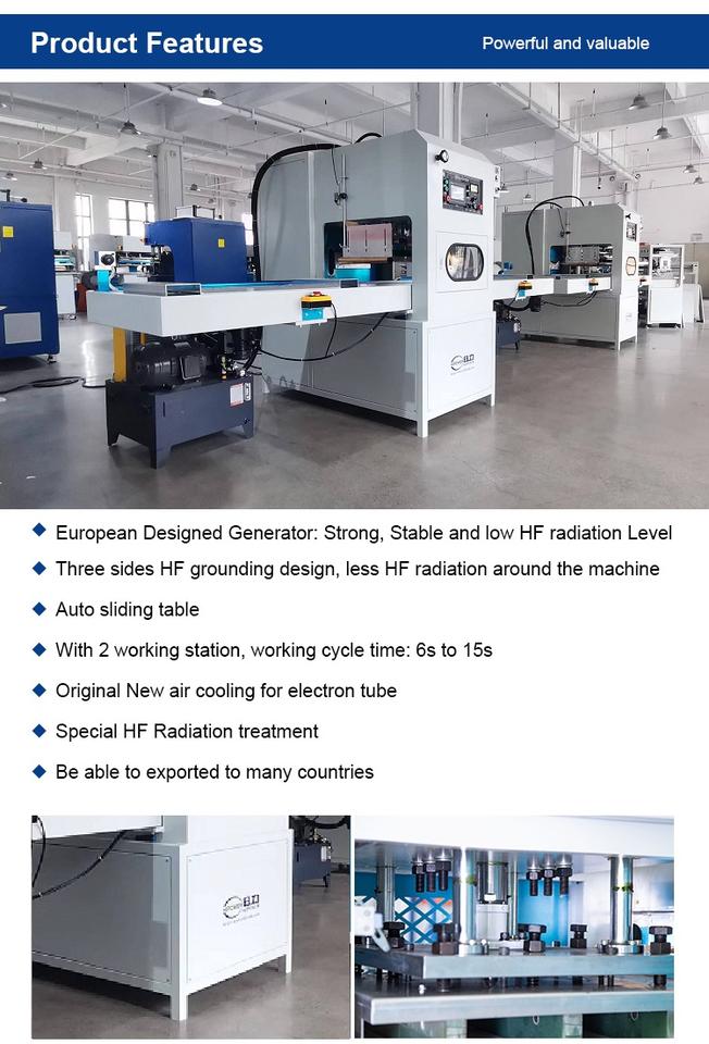 Shuttle Tray High Frequency Plastic Welder for Sale for Entrance Mat or ...