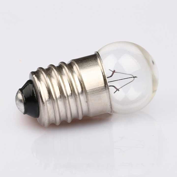 E10 G11 Spherical LED Bulb with Flashing Effect 12V White and Warm ...