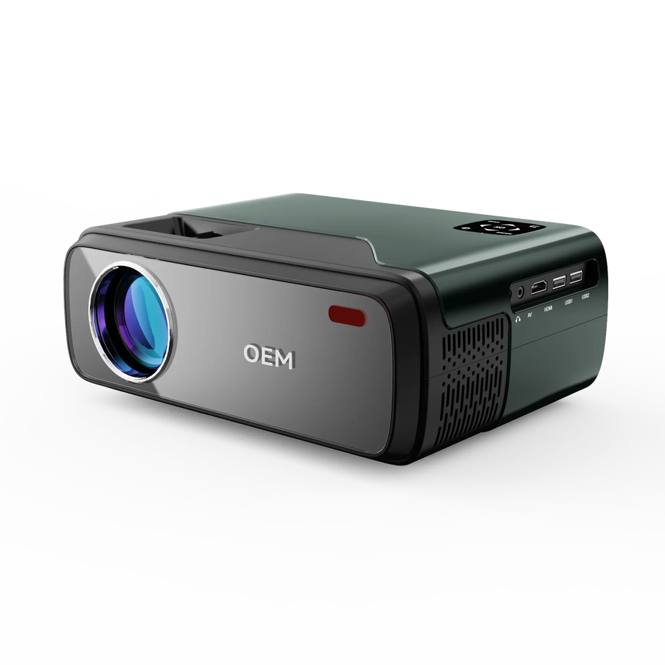 OEM Fast 3-day Shipping Smart Led HD Projectors 1200ANSI 4k Projector ...