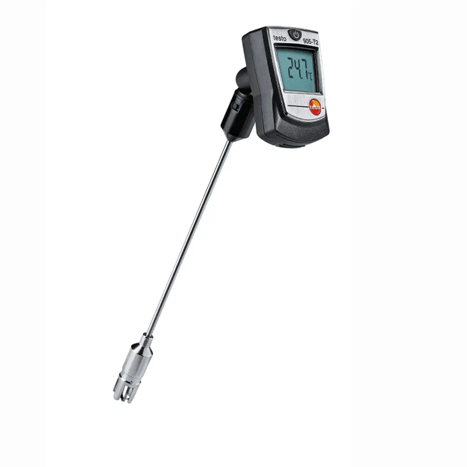 Testo 905 - T2 Solid Contact Thermometer Mini Surface Thermometer ...