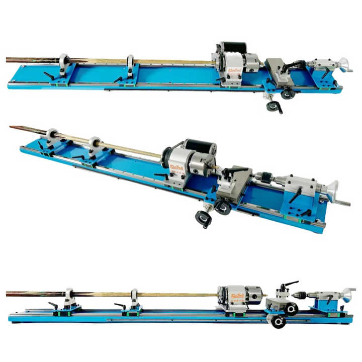Pool Cue Repairing Lathe Machine With Shift Rail- Variable Speed ...
