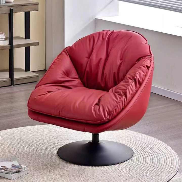 Modern Luxury Rotating Single Sofa Chair Lounge Chair Lazy Recliner ...