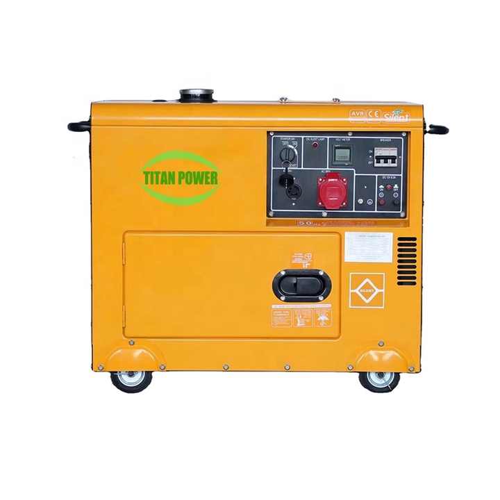 Portable Electrical Generador Electrico Genset for Home / 5kw 5kva 8KW ...